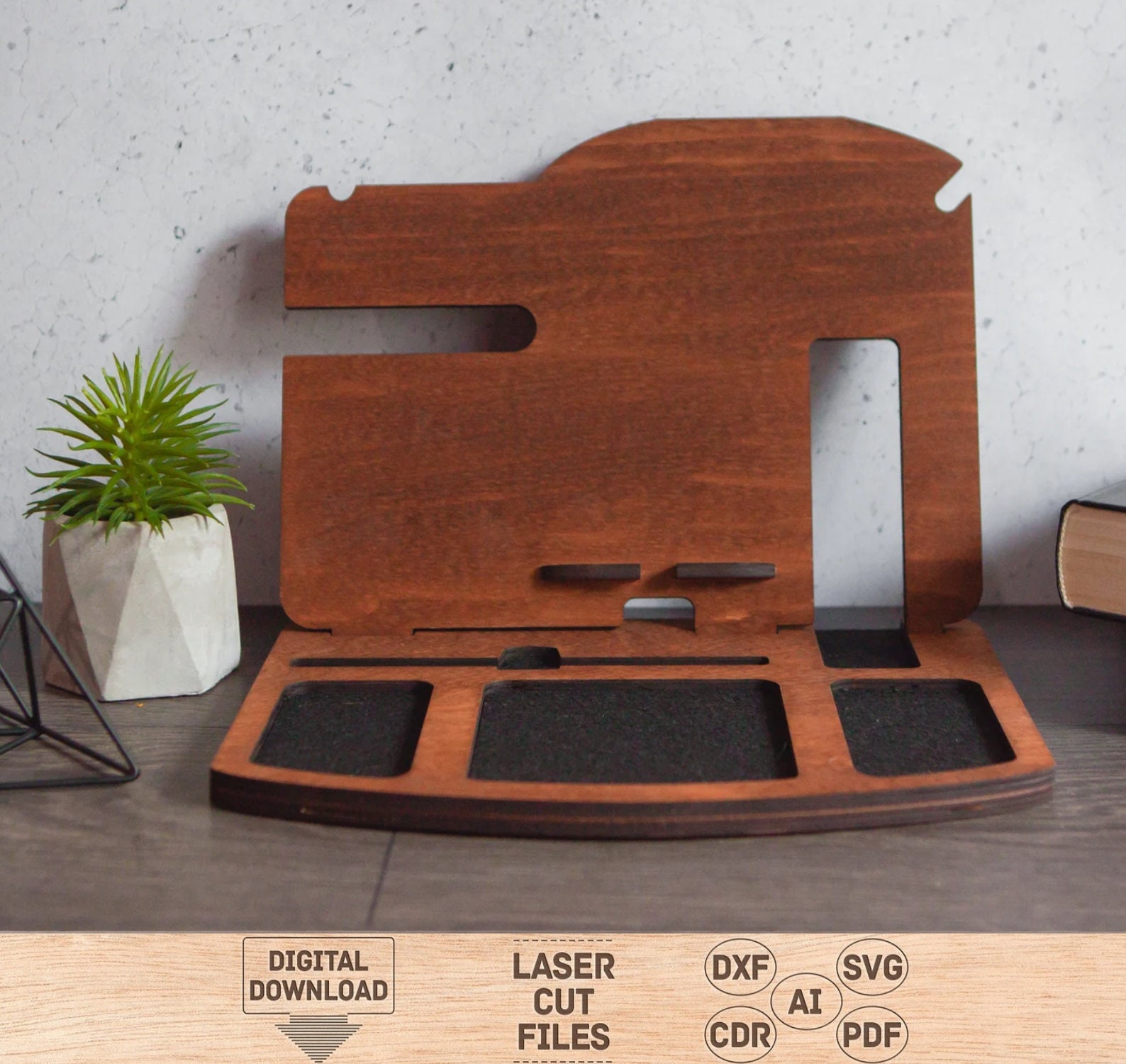 Docking Station Svg, Docking Station Pdf, Docking Station Dxf, Mobile ...