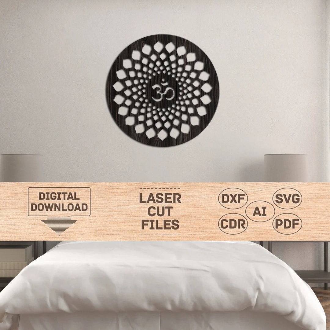 Om Symbol Wall Art, Om Symbol Wall Decor, Ohm Wall Decor, Ohm Wall Art ...