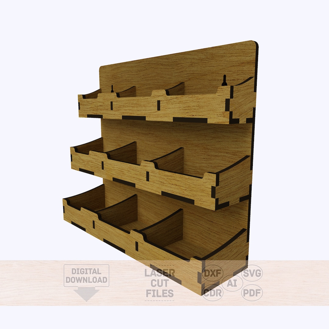 Tea Bag Stand Laser Cut, Tea Bag Stand Pattern, Tea Bag Stand Svg, Tea ...