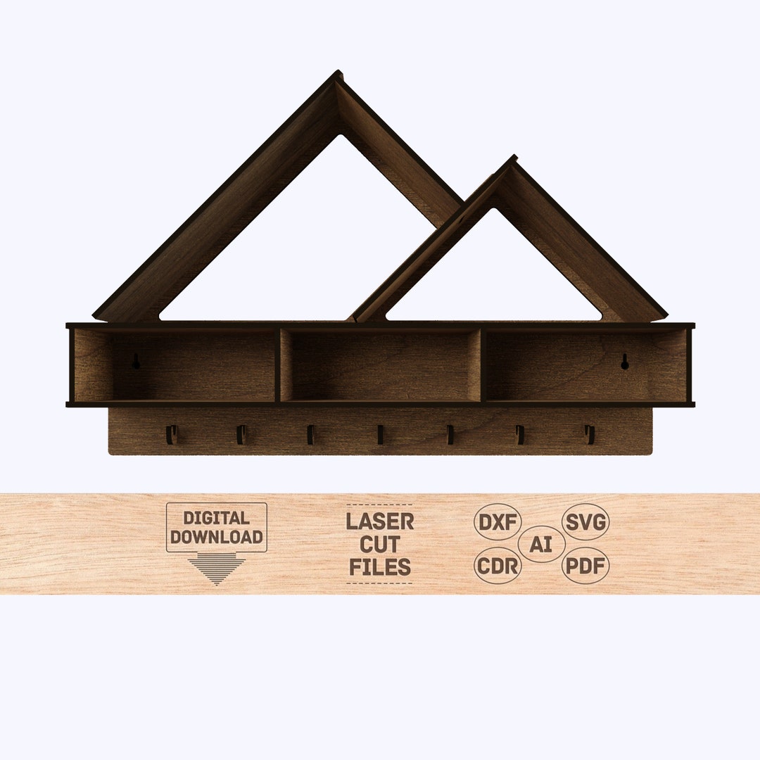Wall Rack Svg, Wall Rack Laser Cut, Wall Rack Pdf, Wall Rack Patter ...