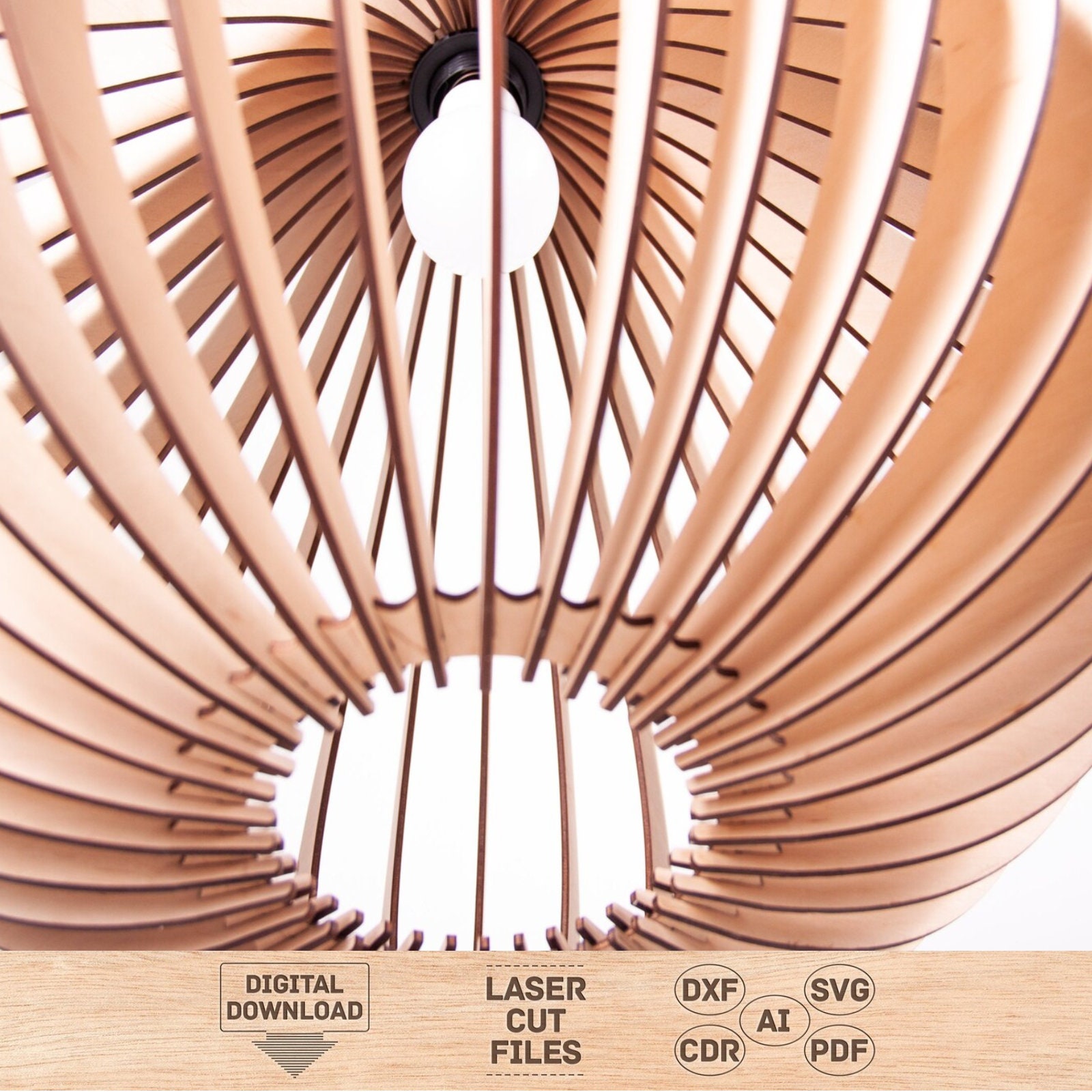 Wooden Lamp Shade Svg Wooden Lamp Shade Pdf Lamp Shade Svg - Etsy UK