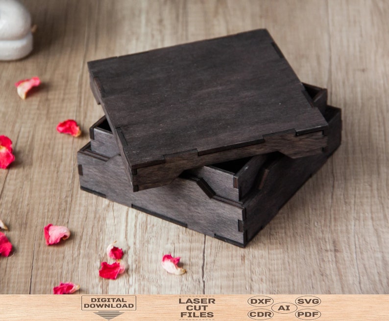 Dragons Dice Box Svg Laser Cut File Wood Dice Box Svg Laser - Etsy