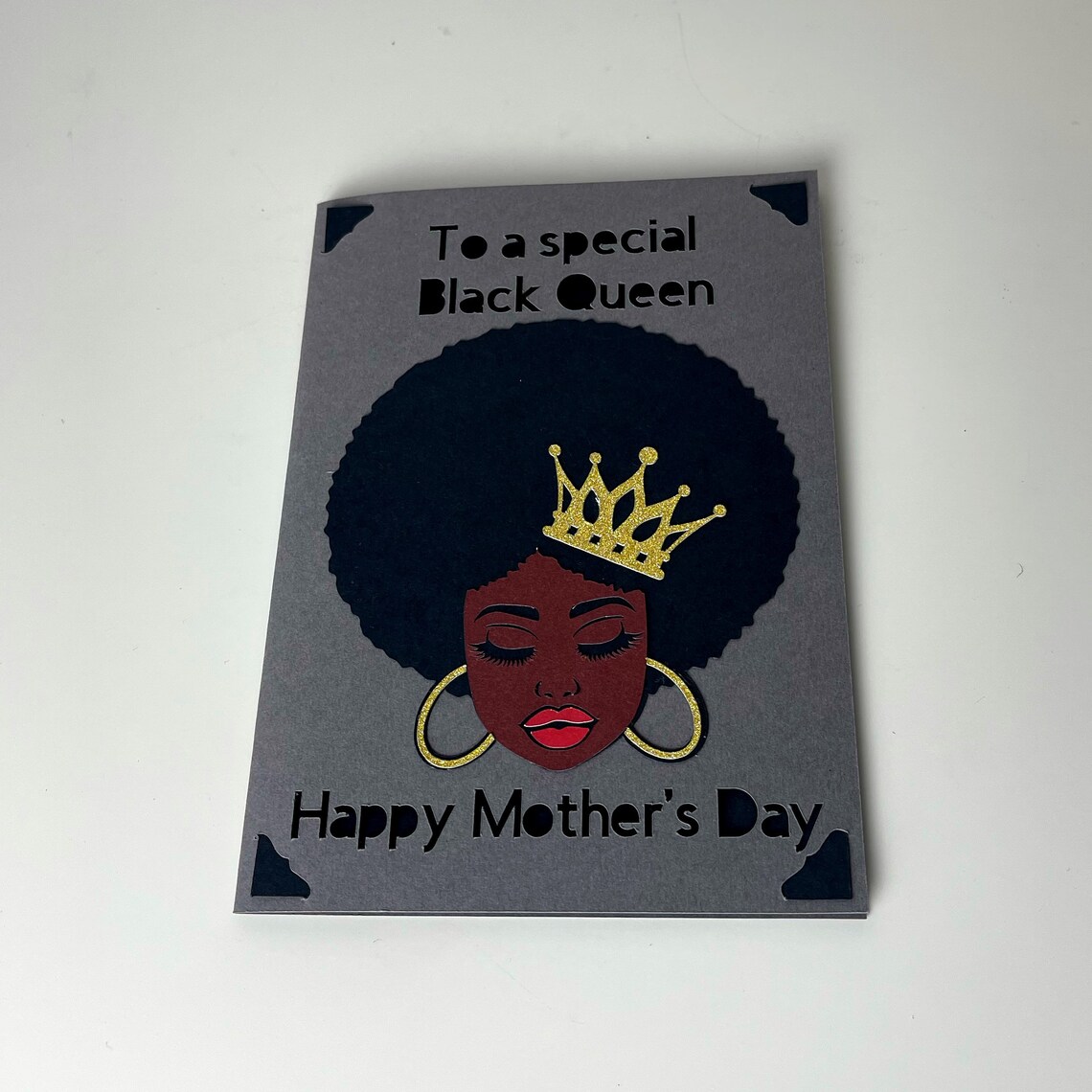 Special Black Queen Mothers Day Card - Etsy.de
