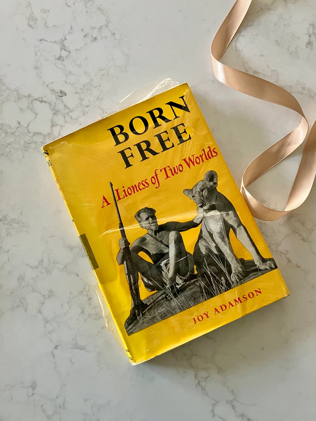 Born Free, Joy Adamson First Edition Eleventh Impression Book, Kenya ...