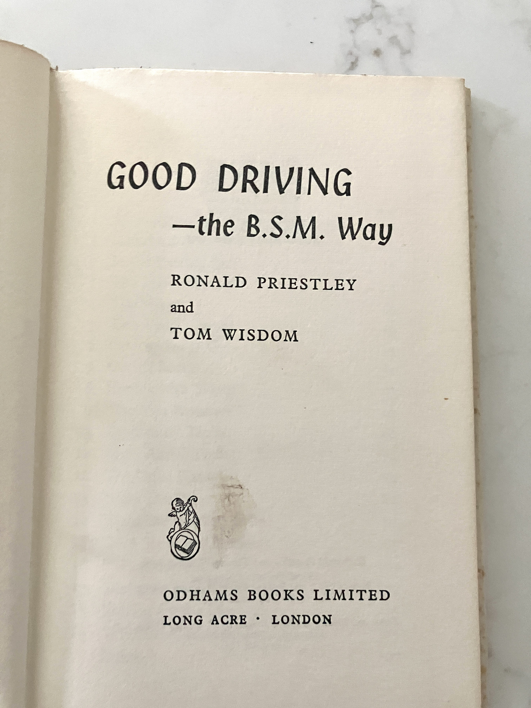 Good Driving, the BSM Way, Driving Test Book, Vintage Self ...