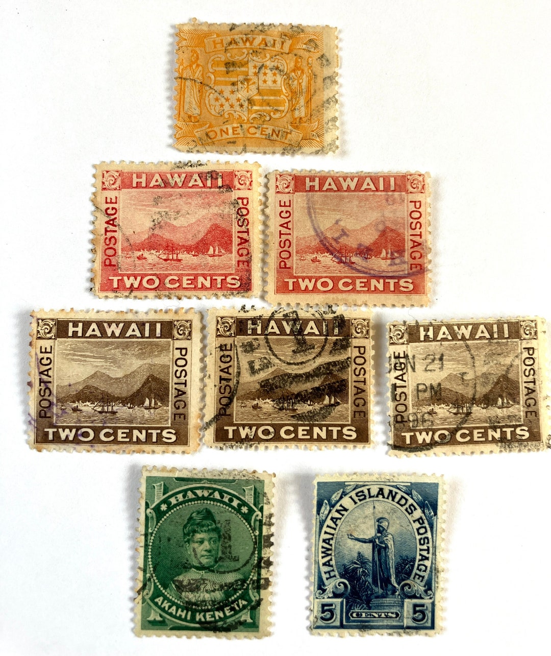 Hawaii Stamps USA Hawaiian Stamps Crafts , Stamps, Philately, Art - Etsy