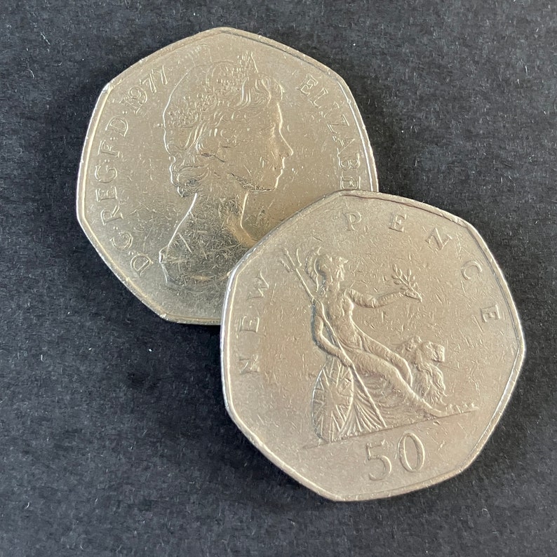 50p Collectible Coins, Royal Mint Coin Hunt, 50p British Coins, Large ...