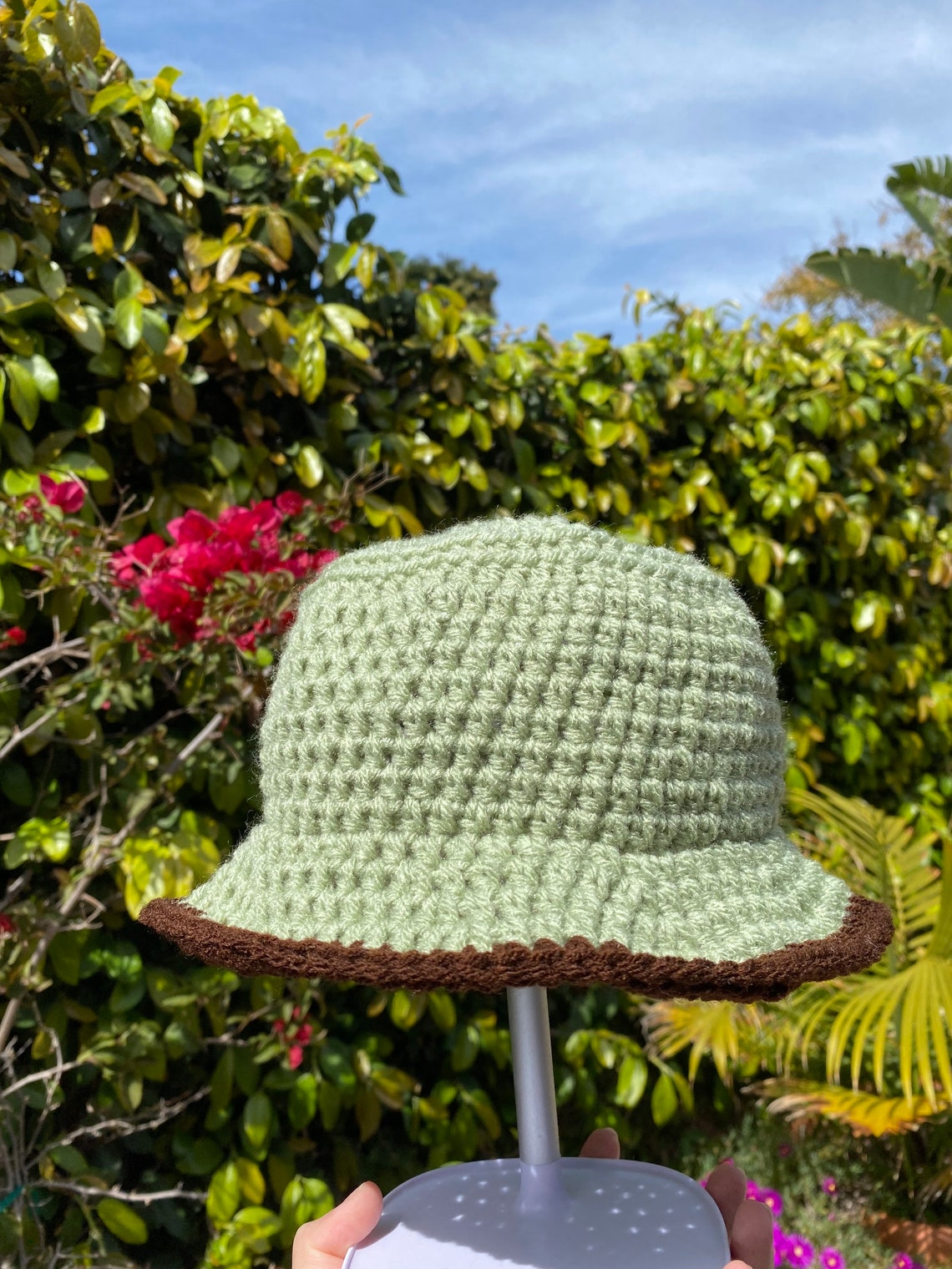 Crochet Bucket Hat: Sage Green Collection - Etsy