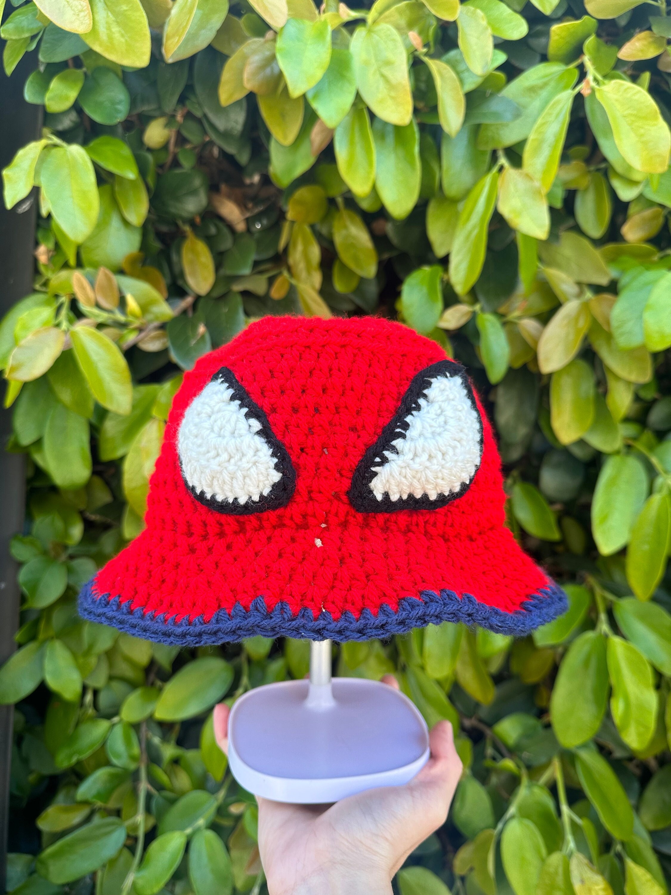 Crochet Spider-man Bucket Hat - Etsy