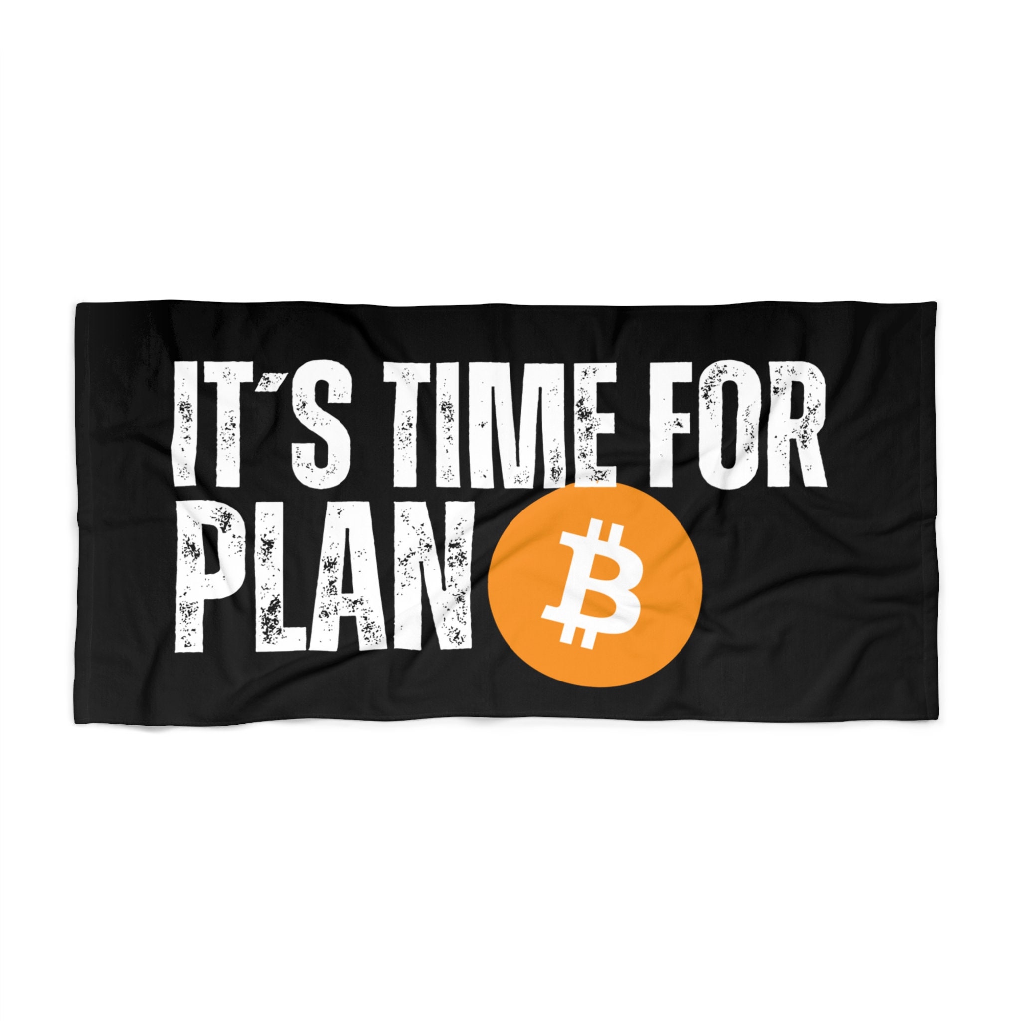 Bitcoin Meme Logo Beach Towel Black White - Etsy