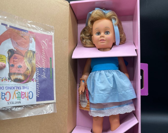Vintage 1998 Chatty Cathy Doll Reproduction Of 1959s Original Model