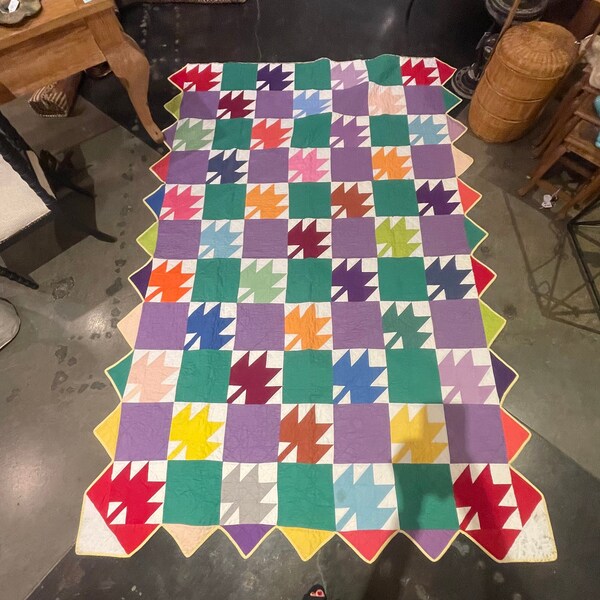 Maple Leaf Barn Quilt Patterns - Etsy