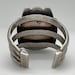 Mark Chee Signed Navajo Handmade Sterling Silver Cuff Bracelet With ...