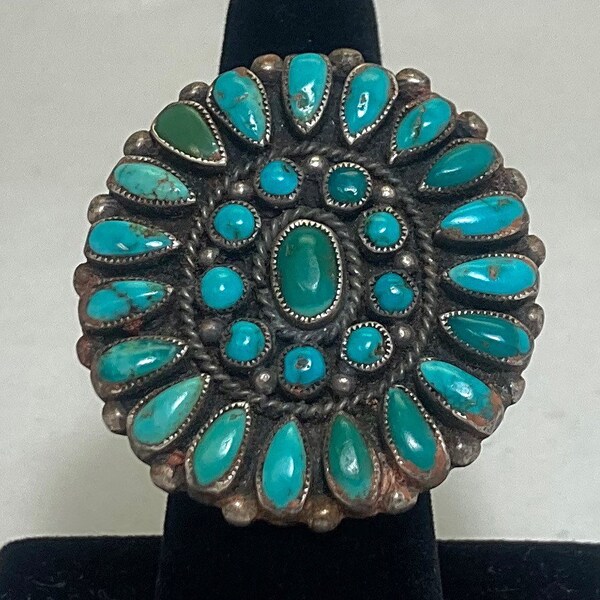 Zuni Turquoise Ring - Etsy