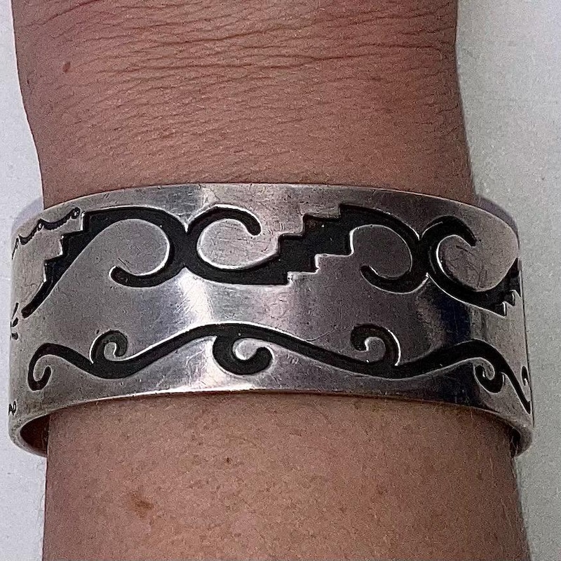 Hopi Overlay Jewelry - Etsy