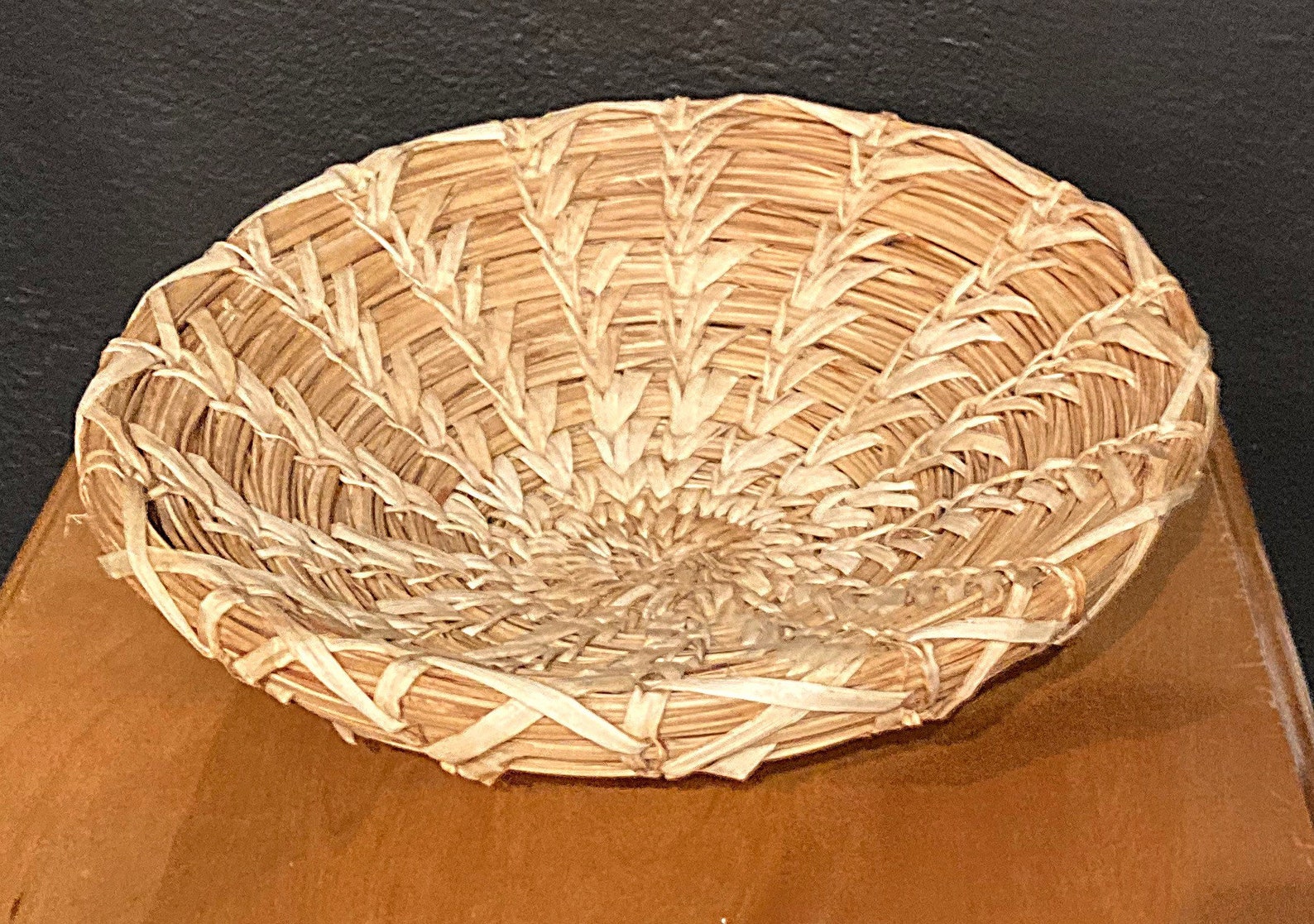 Handmade Papago Weaved Grass Bowl DN the Shops in Uptown | Etsy