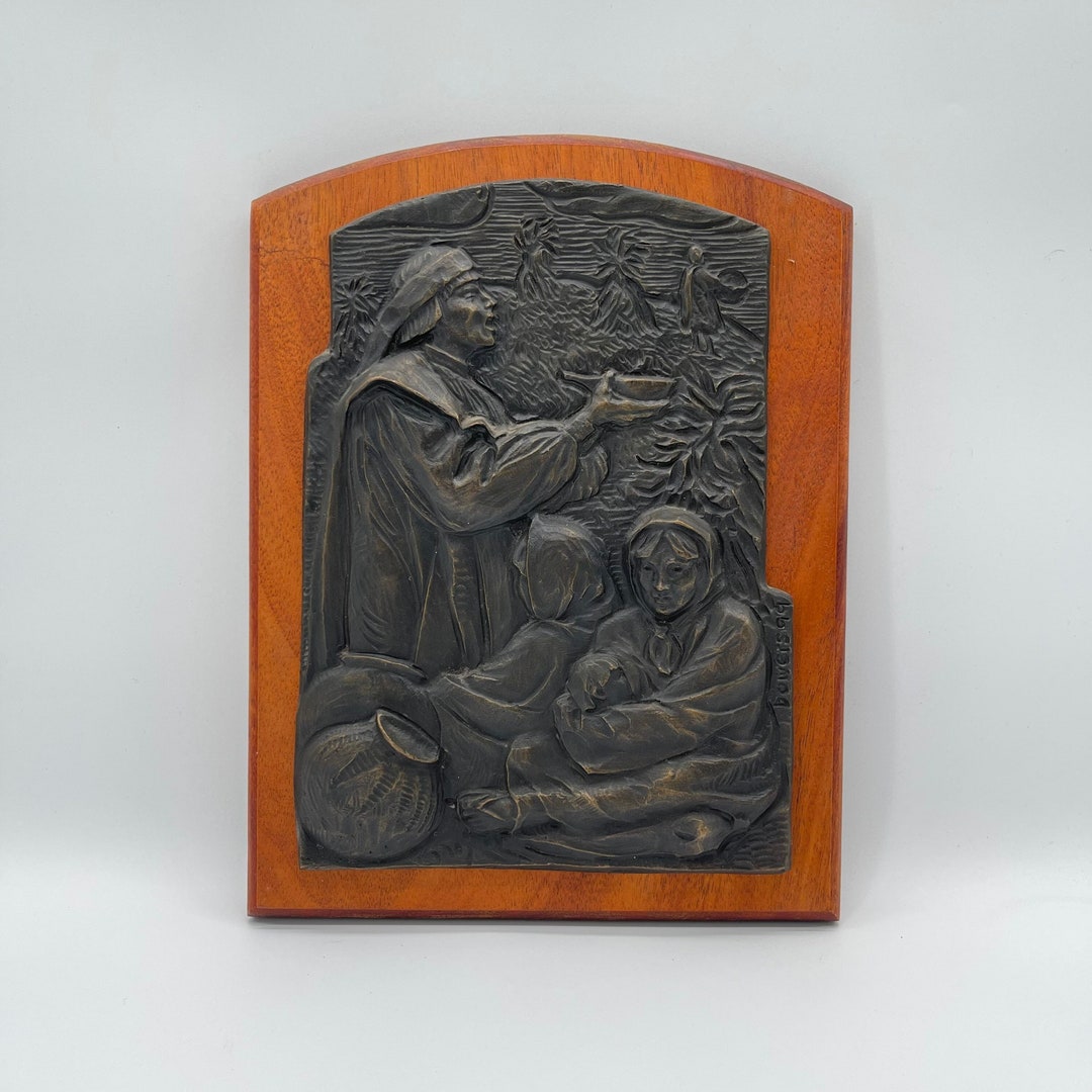 Russell Bowers Bronze Relief Wall Plaque / Vintage 1999/ Bronze and ...