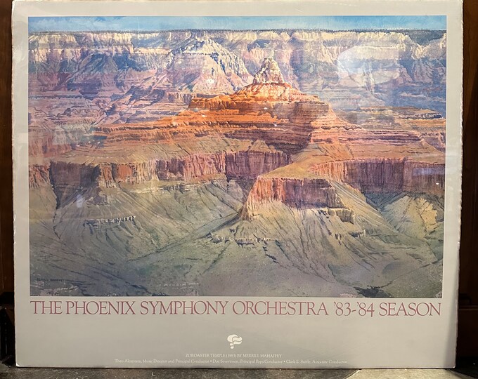 Phoenix Symphony Orchestra ‘83-‘84 Season ‘zoroaster Canyon’ by Merrill ...