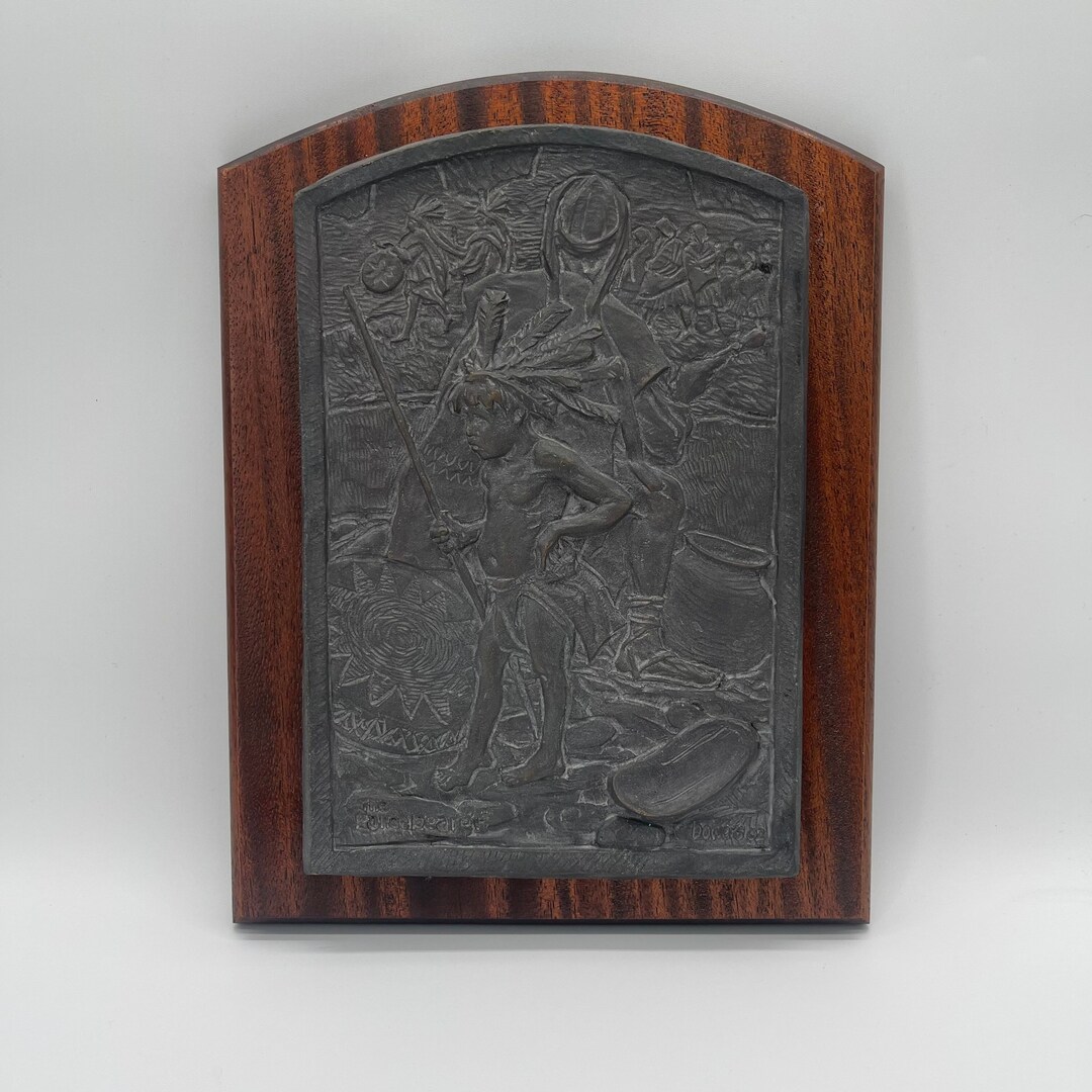 Russell Bowers Bronze Relief Wall Plaque / Vintage 2002 / Bronze and ...