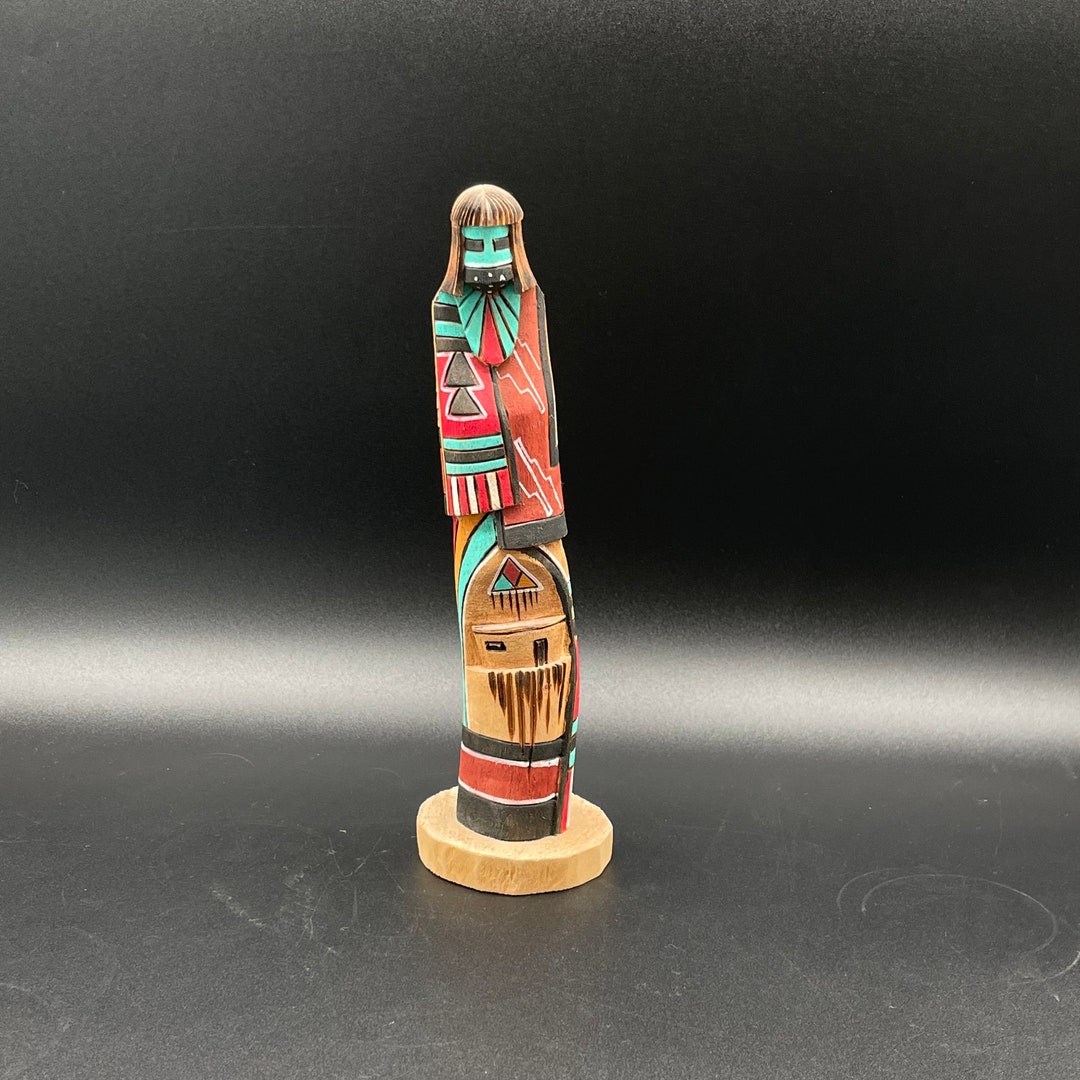 Hand Carved Hopi Kachina Maiden Doll / Hand Painted Kachina Doll From ...