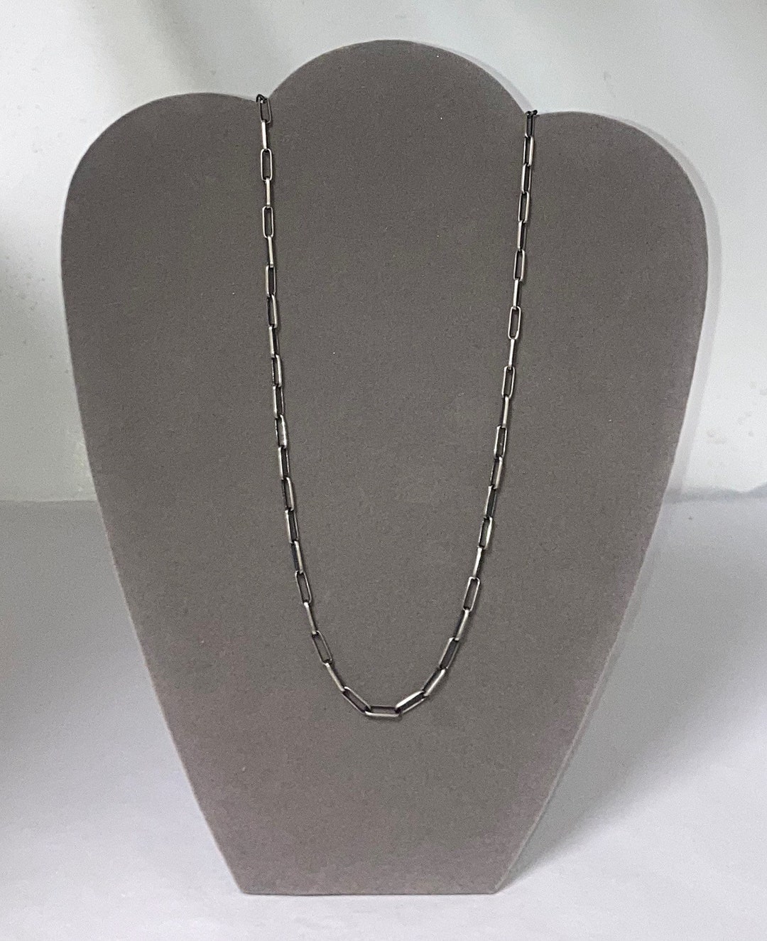 Native American Handmade Sterling Silver Chain / Link Necklace DN ...