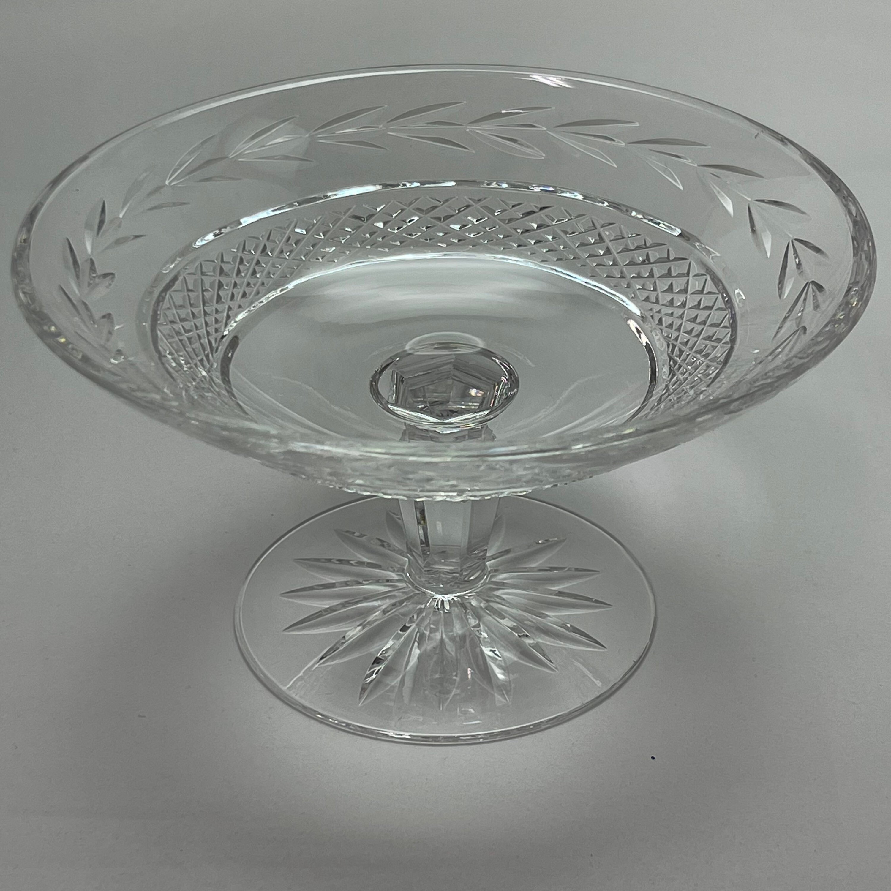 Waterford Glass Compote Bowl at Robert Mcclure blog