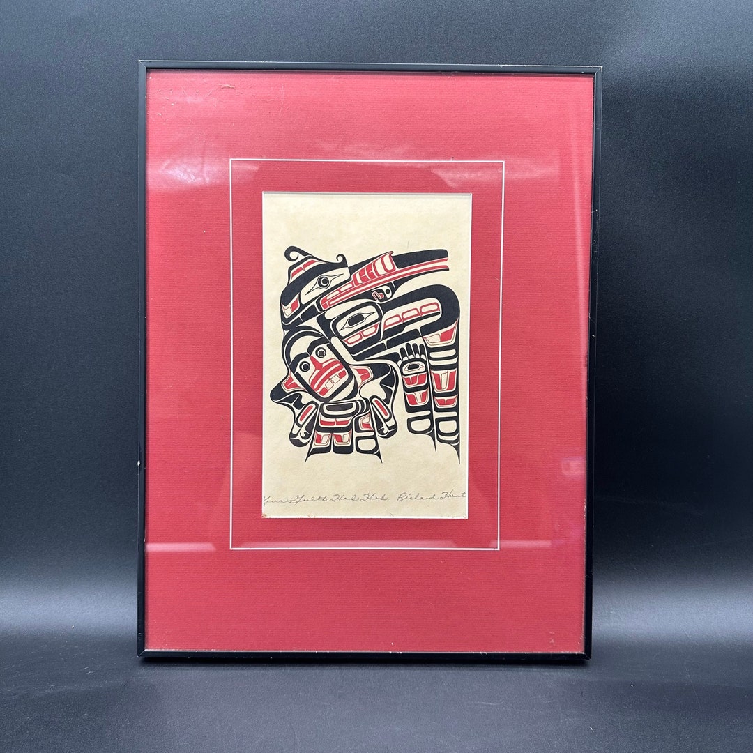 Richard Hunt Kwa Gulth Hok Hok Framed and Signed Art Print / Matted ...