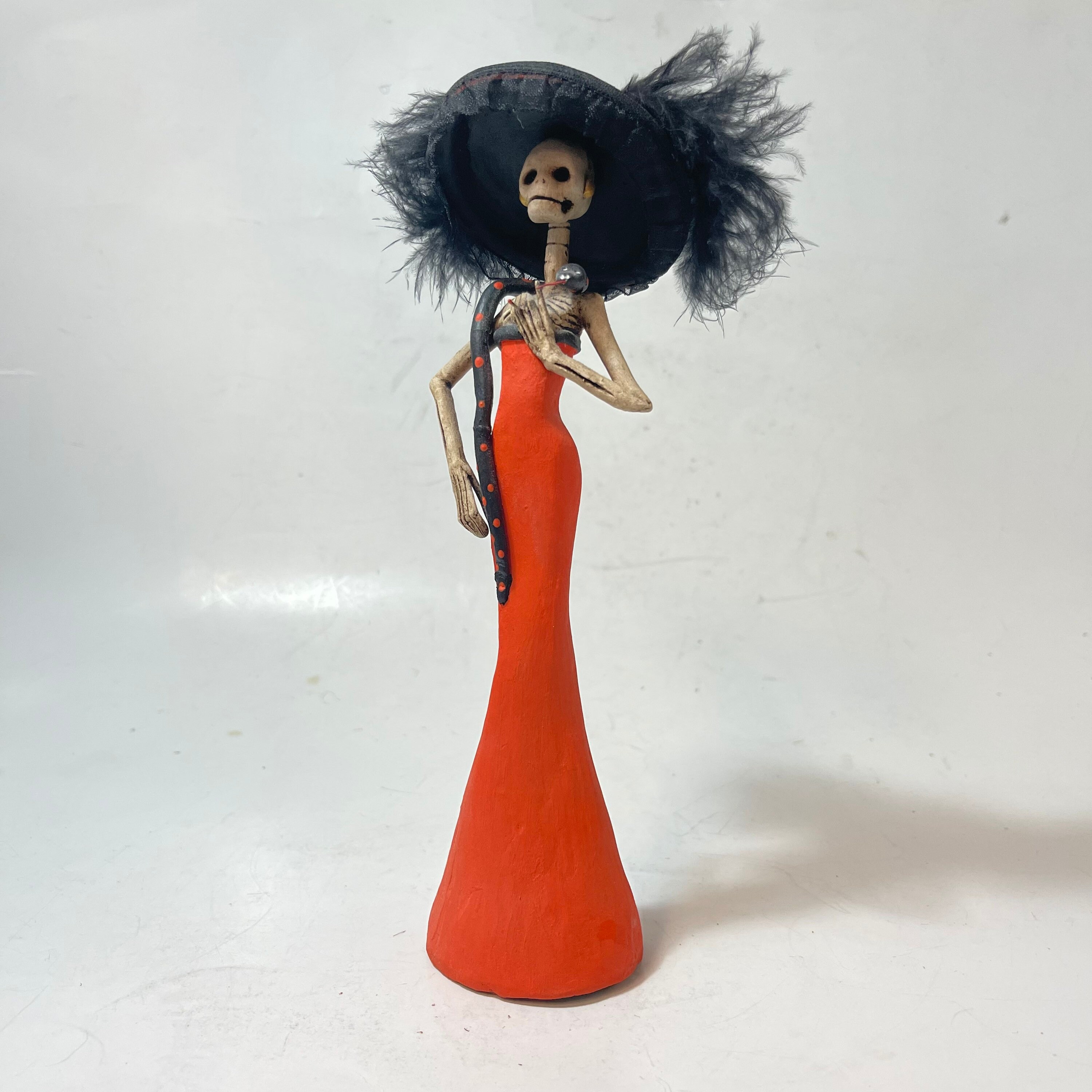 Handmade Dia De Los Muertos Figurine / Catalina Skeleton | Etsy