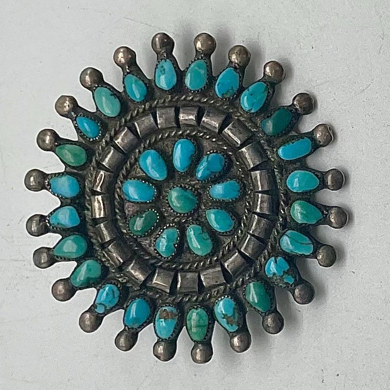Zuni Petit Point Pins - Etsy