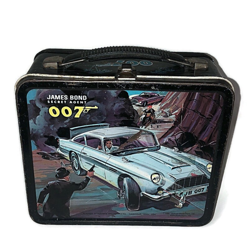 1966 James Bond 007 Tin Lunch Box DN | Etsy