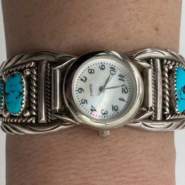 Turquoise Watch - Etsy