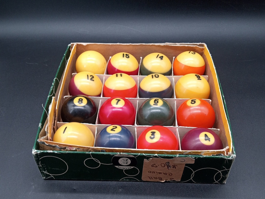 Belgium Aramith Billiard Balls/theshopsinuptown/dn-ba - Etsy