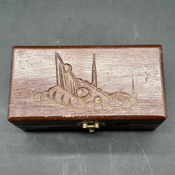 Vintage Asian Wooden Carved Nesting Boxes / Set of 3 … - Gem