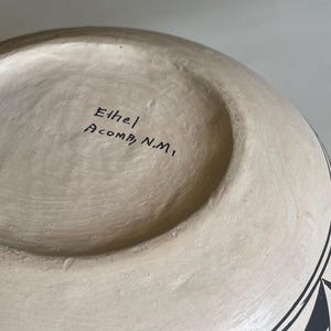 Signed “ethel” Acoma, NM Pottery, Native American Art - Etsy