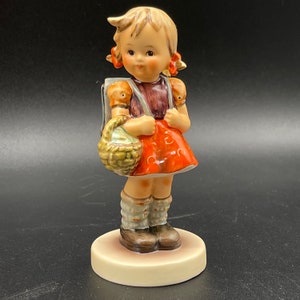 Vintage Hummel Doll and Figurine Set / School Girl / Hummel by Gobel ...