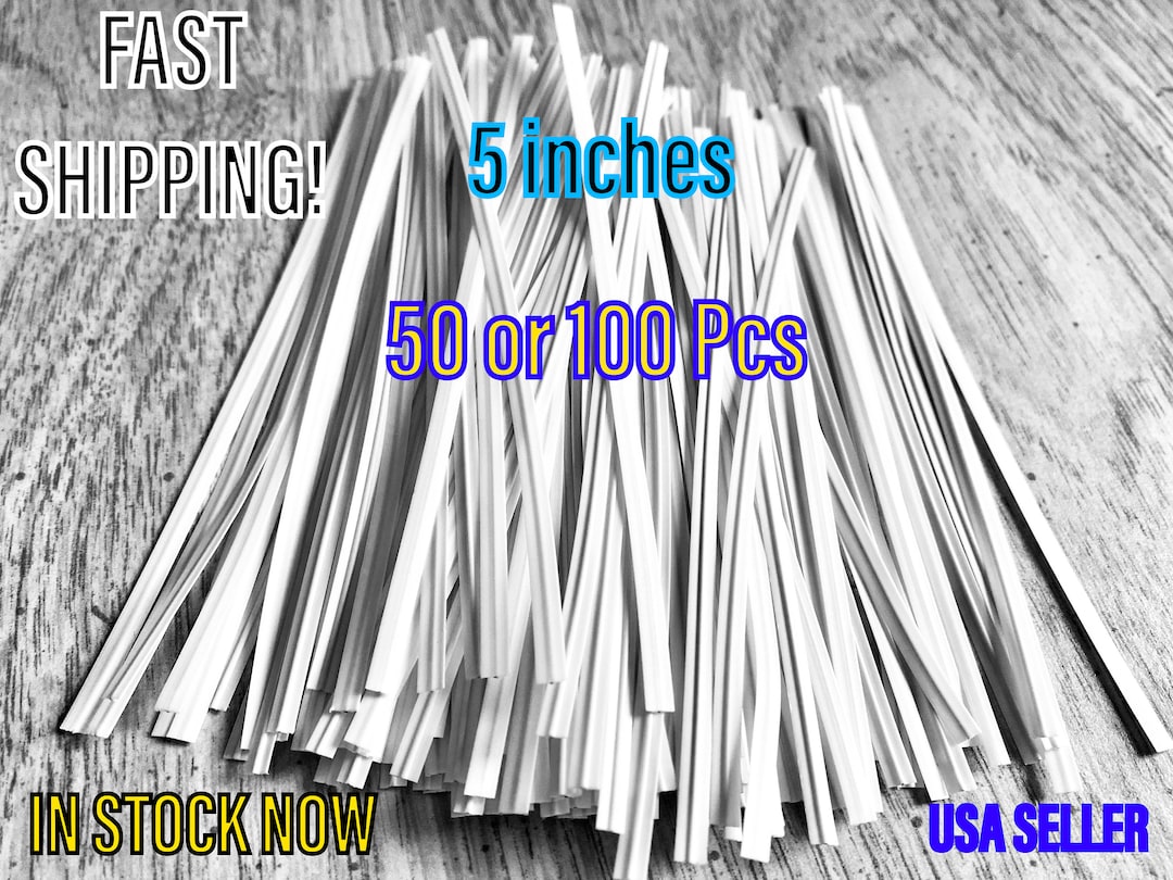 Nose Wire for Face Masks | Flexible Plastic Wire Strips | 5” Bendable ...