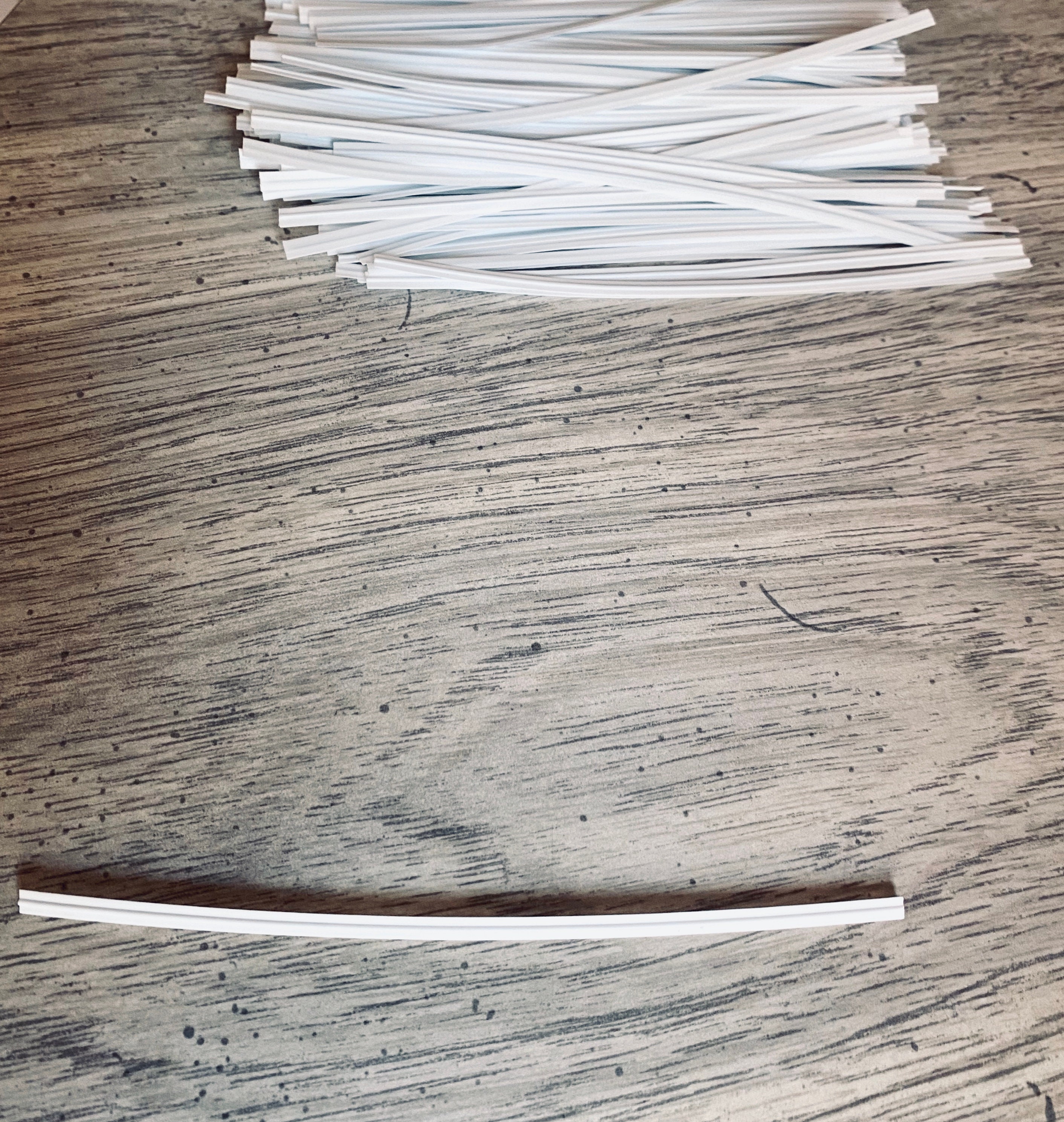 Nose Wire for Face Masks | Flexible Plastic Wire Strips | 5” Bendable ...