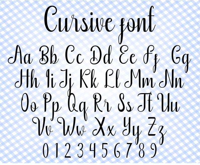 Cursive Font Svg Cricut Font Wedding Font Svg Font Writing Etsy
