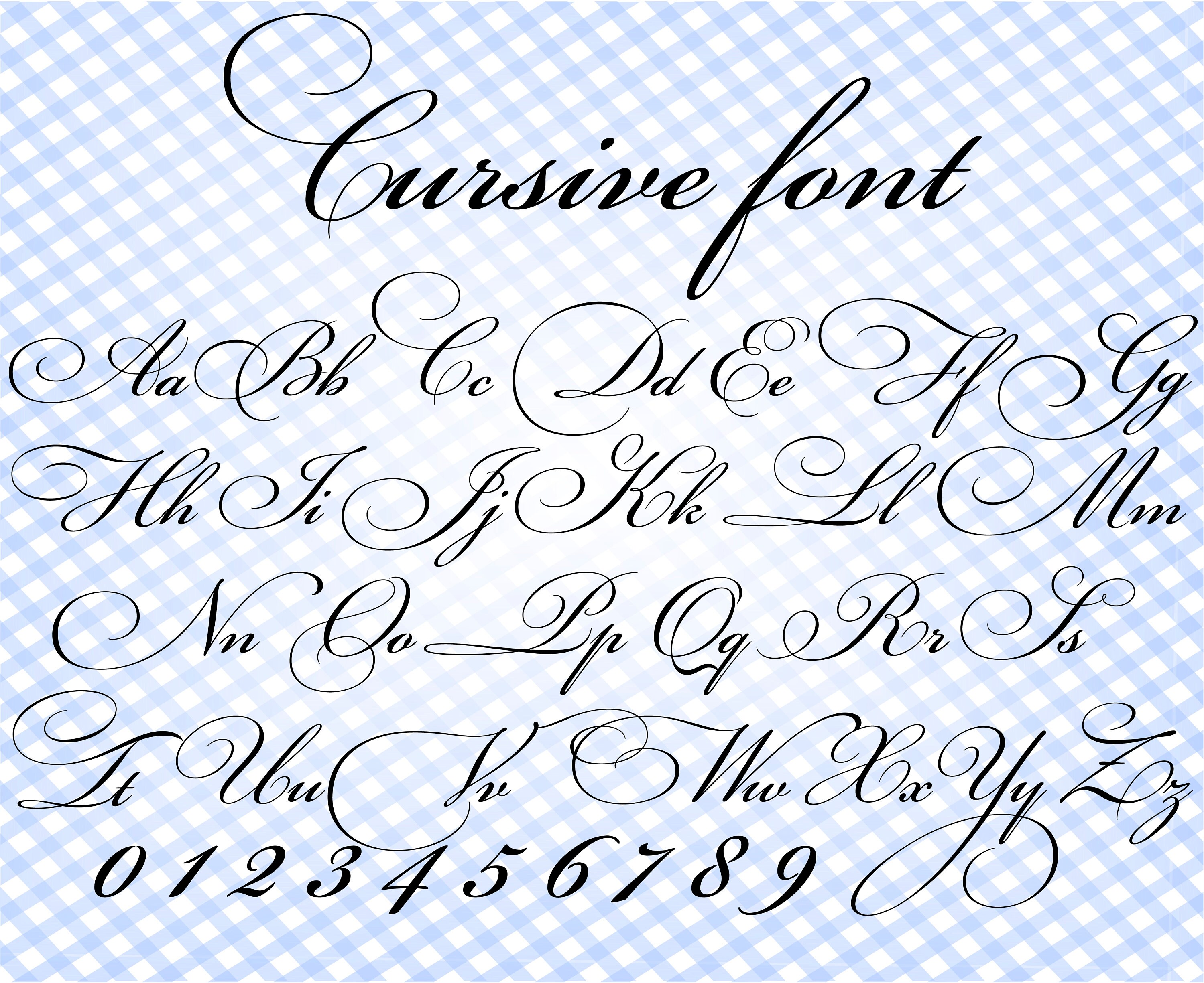 Cursive Font Svg Cricut Font Wedding Font Svg Font Writing Etsy In