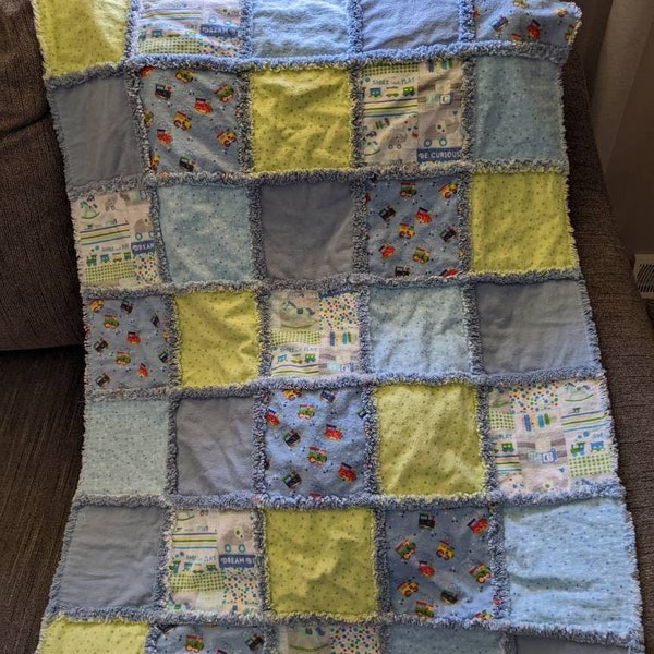 Baby Rag Quilt - Etsy