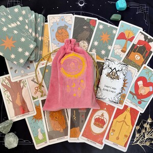 Tarot Deck Moon Magic, Tarot Cards 78 Gift Set With Guidebook,box,cloth ...