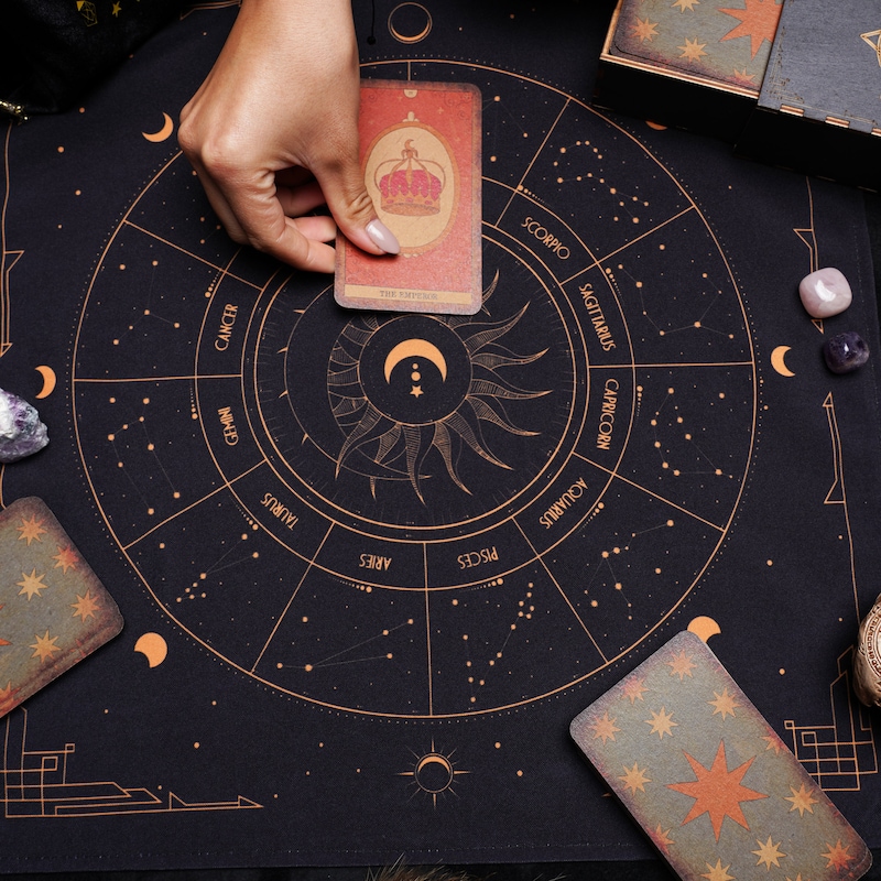 Tarot Card Table Cloths - Etsy