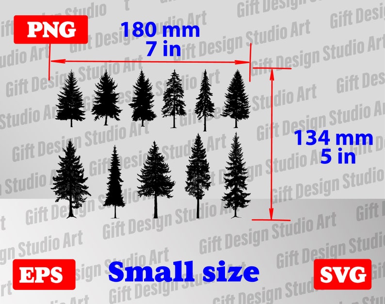 PINE Tree SVG - Tall Skinny Tree - Pine Tree Silhouette - Pine Tree ...