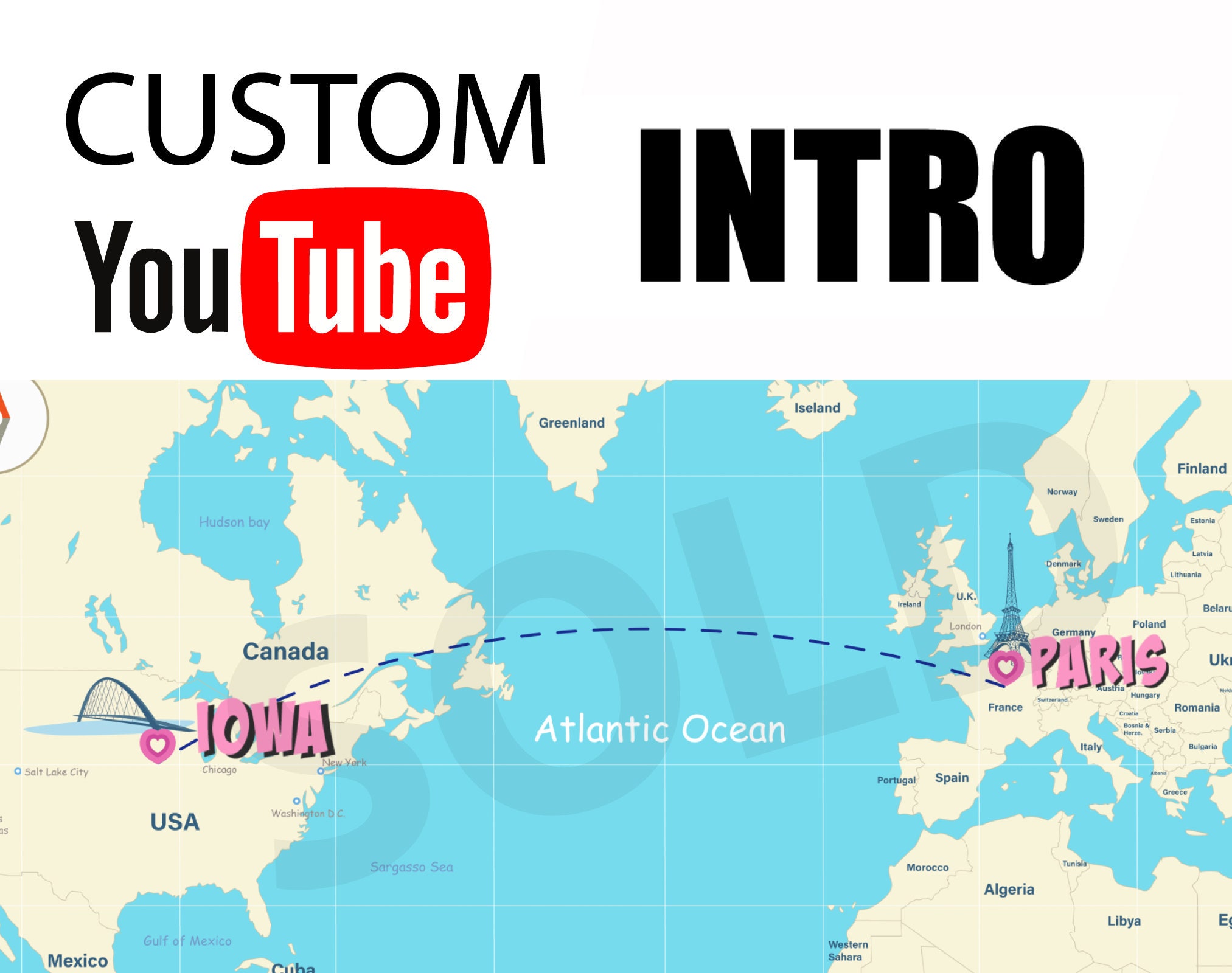 Custom Youtube INTRO Custom Cartoon Style Outro Custom - Etsy