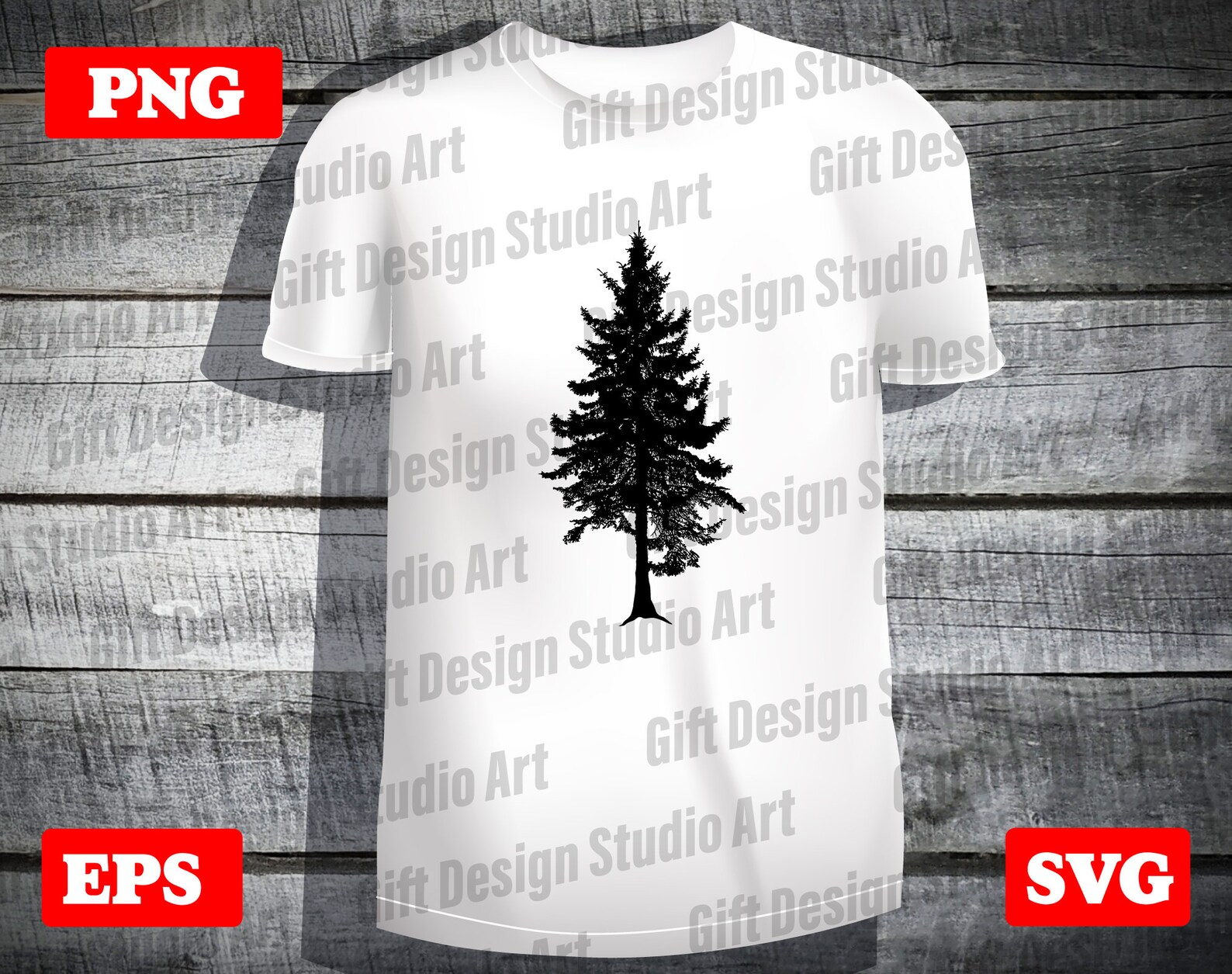 PINE Tree SVG - Tall Skinny Tree - Pine Tree Silhouette - Pine Tree ...