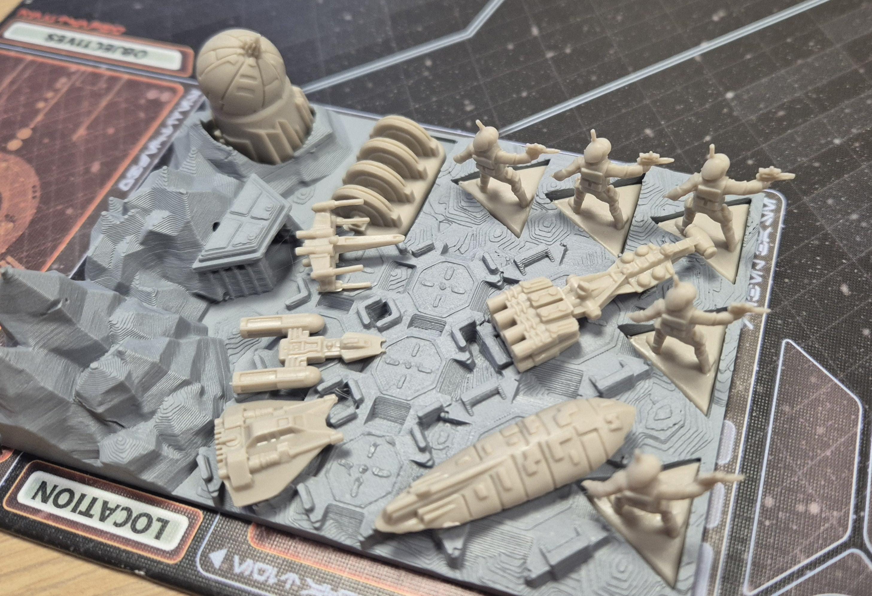 3D Rebel Base Model for Star Wars Rebellion Board Game - Etsy