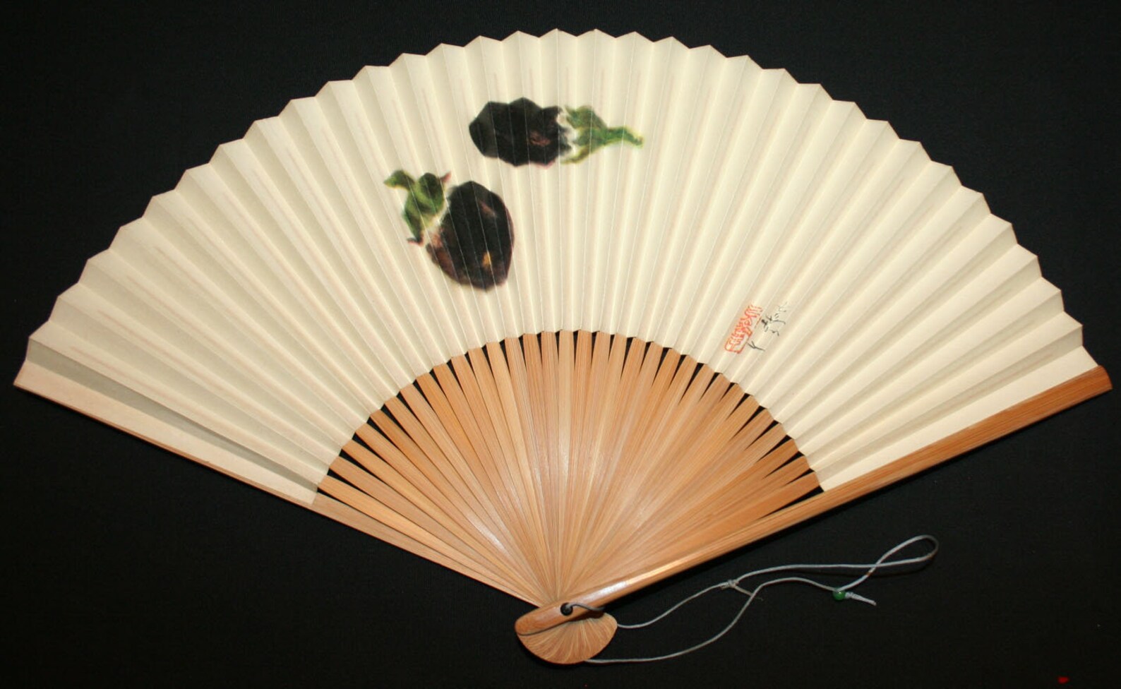 Vintage Japanese Fan - Etsy