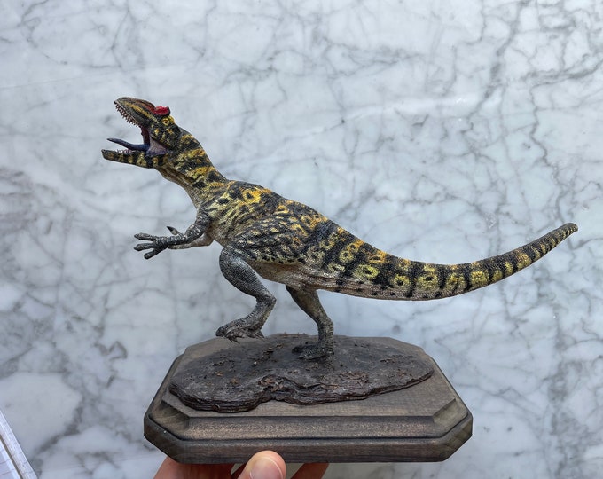 Allosaurus Diorama - Etsy