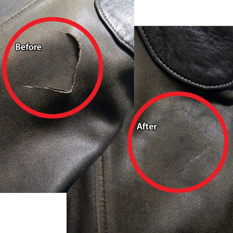 Leather Repair Compound Filler Kit 2.0 Oz Turns Clear After It Gets Dry ...