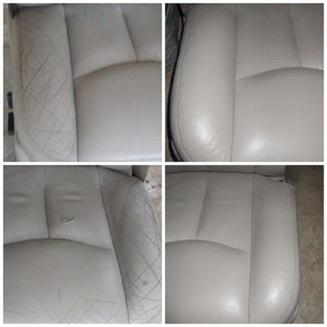 Leather Repair Compound Filler Kit 2.0 Oz Turns Clear After It Gets Dry ...